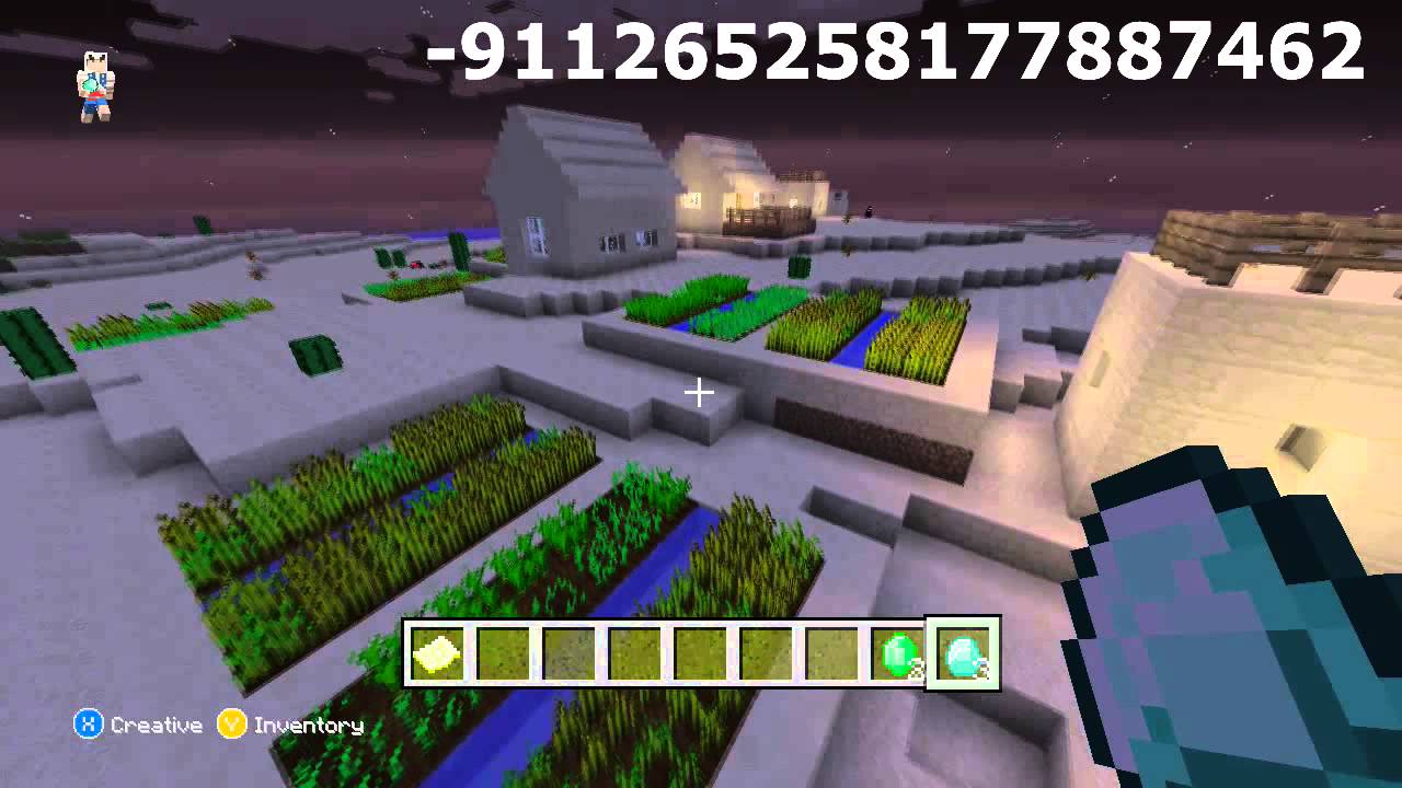 Minecraft Xbox 360 Ps3 Seed 7 Npc Villages 2 Desert