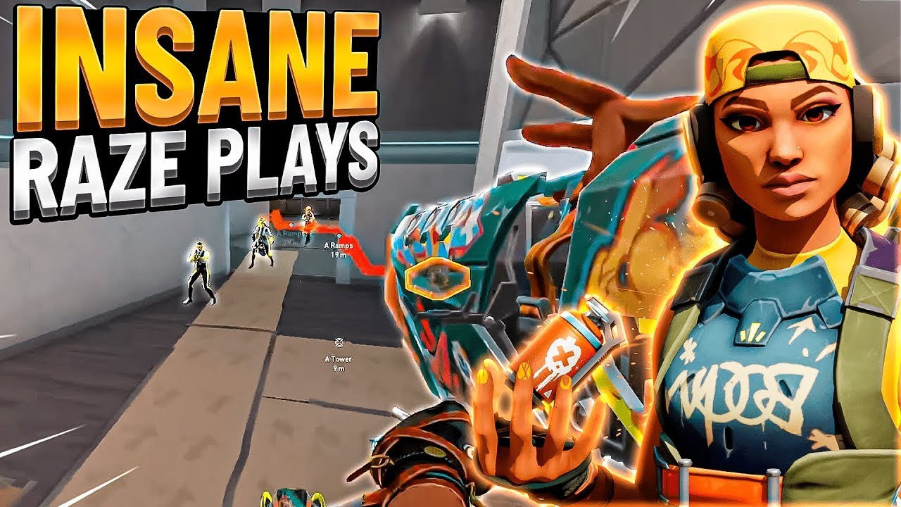 Crazy Raze😍🚀 #valorant #gaming #raze - YouTube