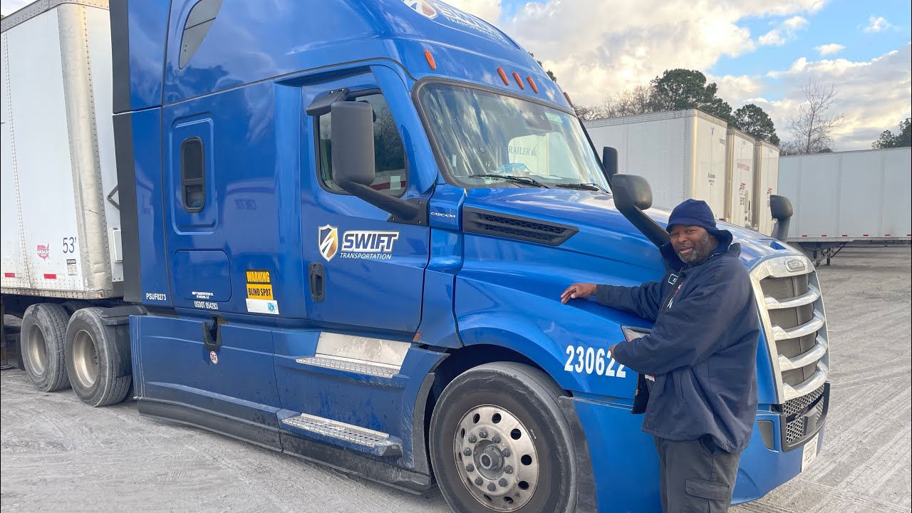 Swift transportation -new driver on the highways 🛣 - YouTube