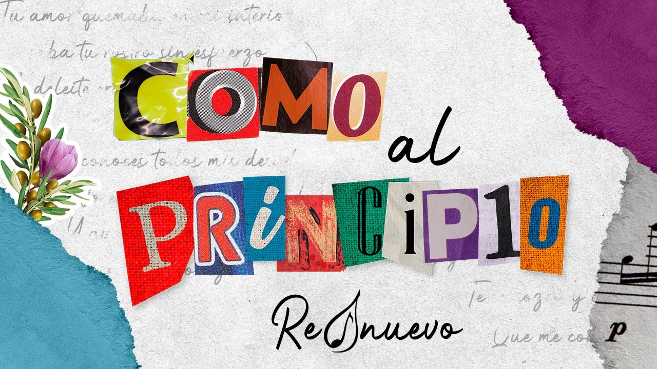 Como Al Principio (Lyric Video Oficial) - RENUEVO - YouTube