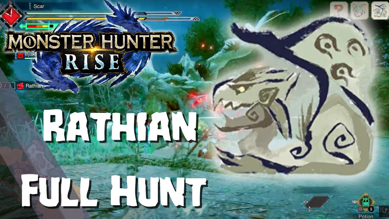 Monster Hunter Rise I Rathian Full Hunt I PS4 Gameplay - YouTube