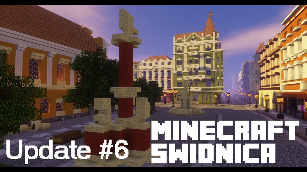 Minecraft Świdnica aktualizacja #6 Co nowego po 1,5 roku - YouTube