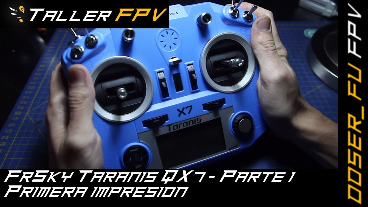 FrSky Taranis QX7 - Primera impresion - YouTube