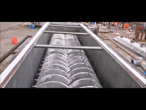 Sludge Paddle Dryer - YouTube