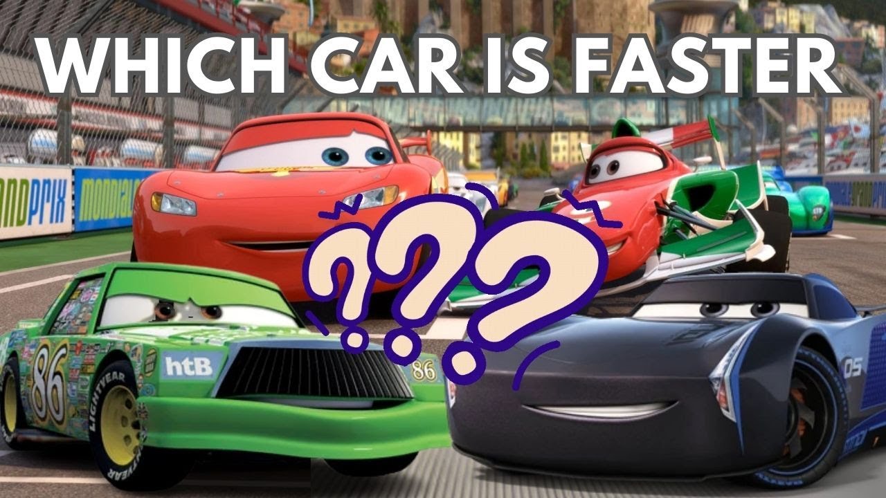Cars Characters | Speed and Tactics: Assessing Racing Strategies in the ...
