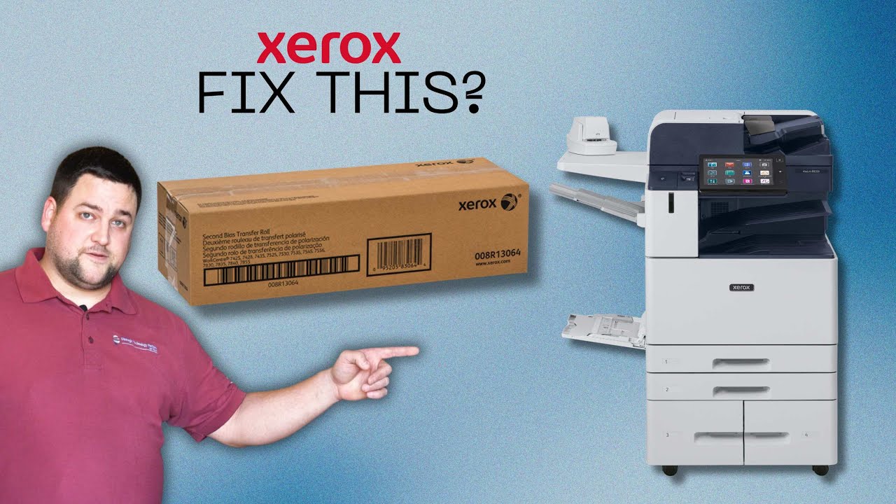 Easy Guide: Replacing The 2nd Bias Transfer Roller On The Newest Xerox ...