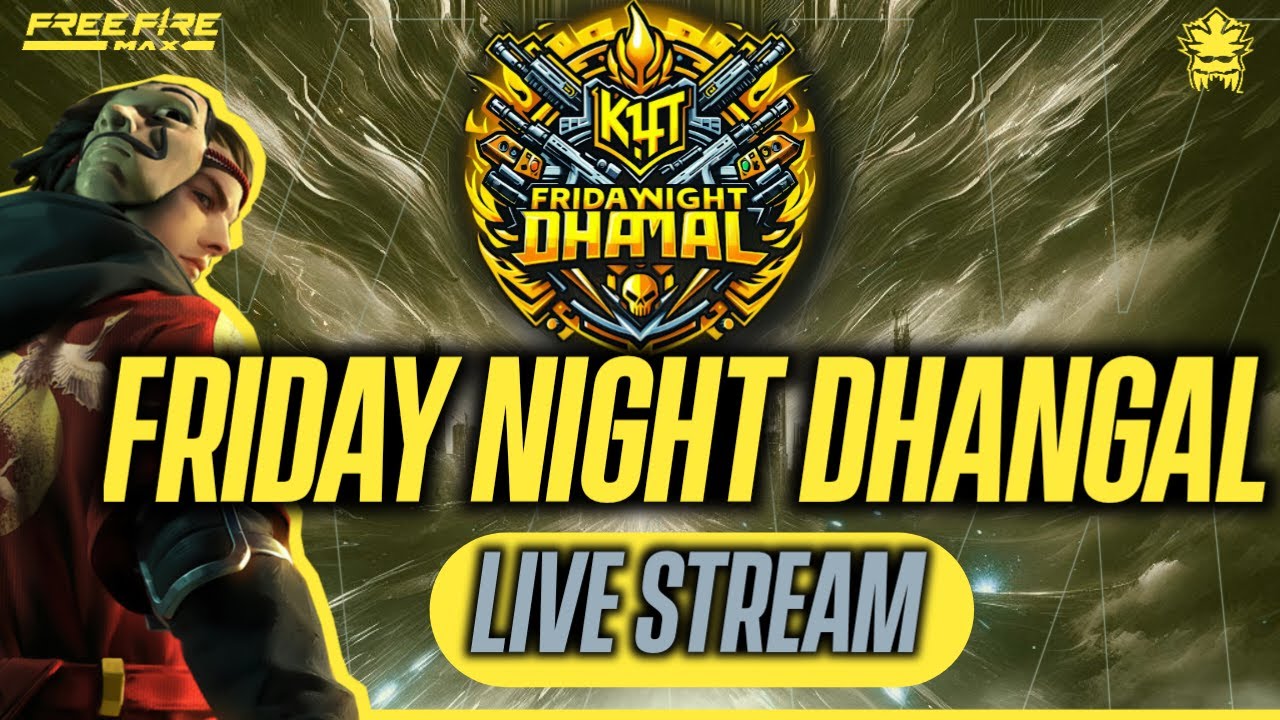 FRIDAY NIGHT DHAMAL By K4T - ESPORTS | SPECIAL EVENT FOR SPECIAL TEAMS ...