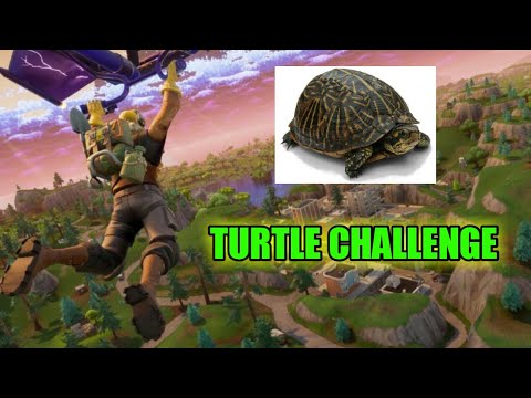 *TURTLE CHALLENGE* (FORTNITE BATTLE ROYALE) - YouTube