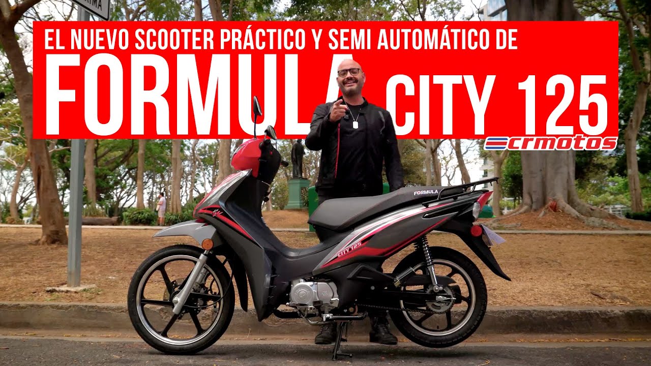 Scooter Formula CITY, el REGRESO de las SEMI-AUTOMATICÁS - YouTube