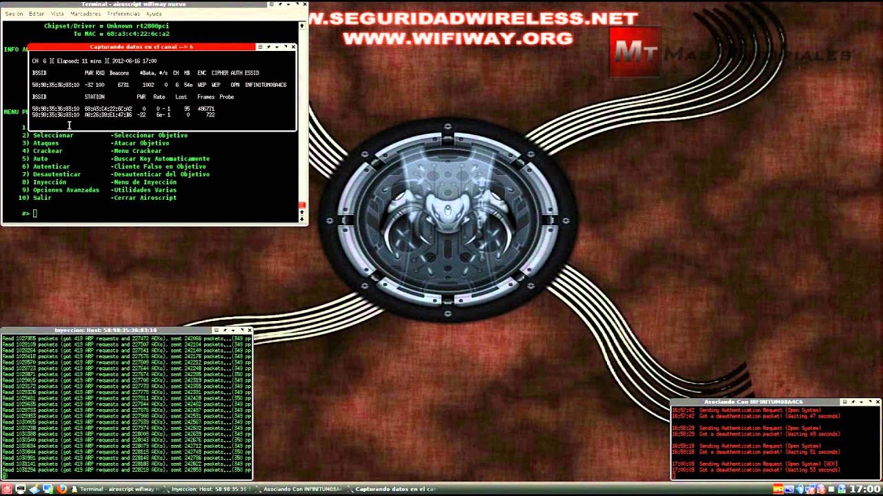 Seguridad WIFI - Thomson TG585 v8 - YouTube