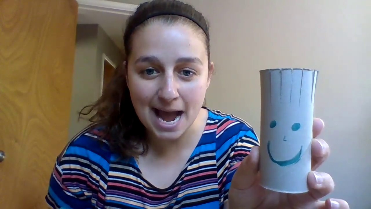 Craft Idea: Paper Roll People - YouTube