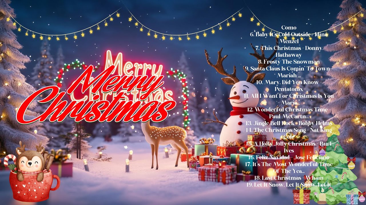 Top Christmas Songs Ever 🎄 Best Christmas Carols | New Holiday Music ...