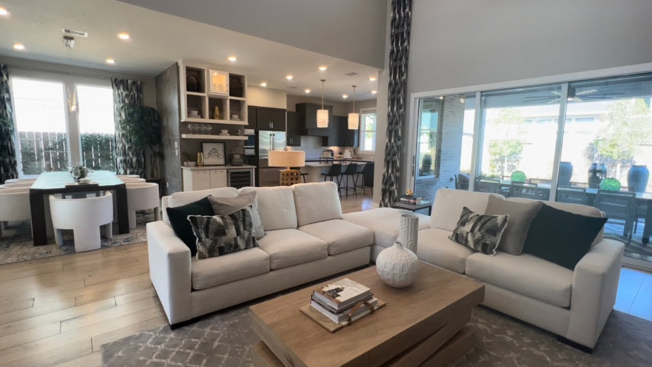 Luxurious NEW Home Tour : Model Home Tour - YouTube