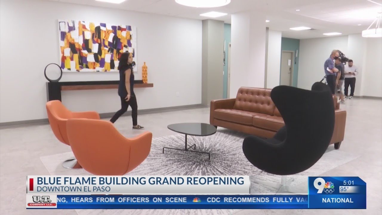 Blue Flame Building Grand Reopening - YouTube