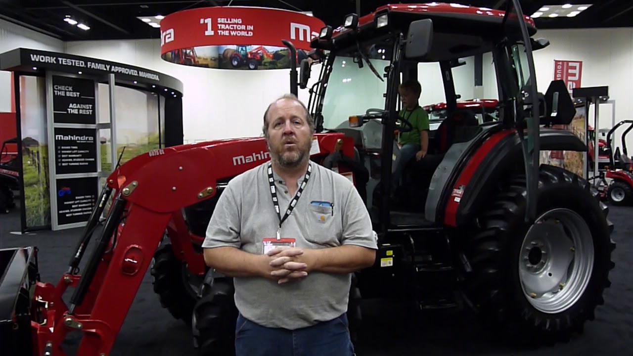 The NEW Mahindra 6065PST Power Shuttle Tractor - YouTube