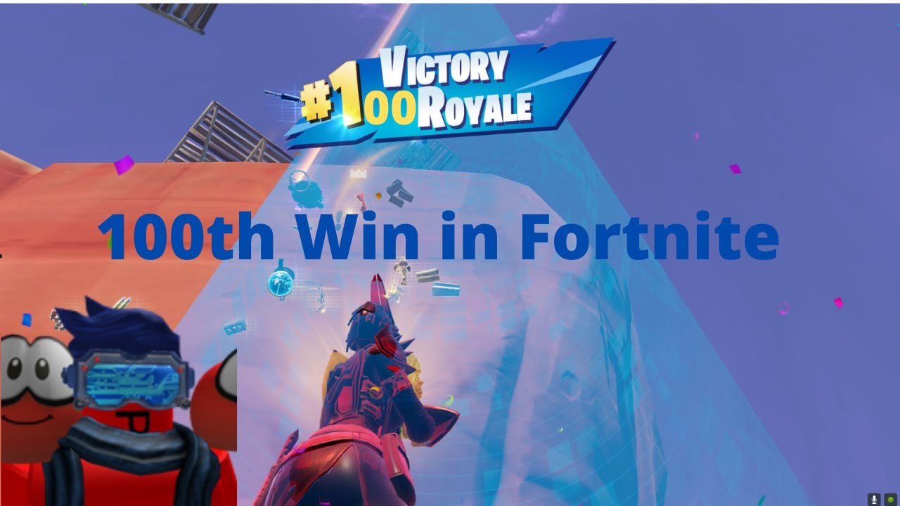 GETTING MY *100TH WIN* IN FORTNITE! - YouTube