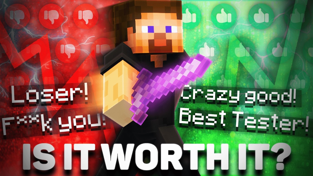 What it's like being a NethPot Tier Tester? - YouTube