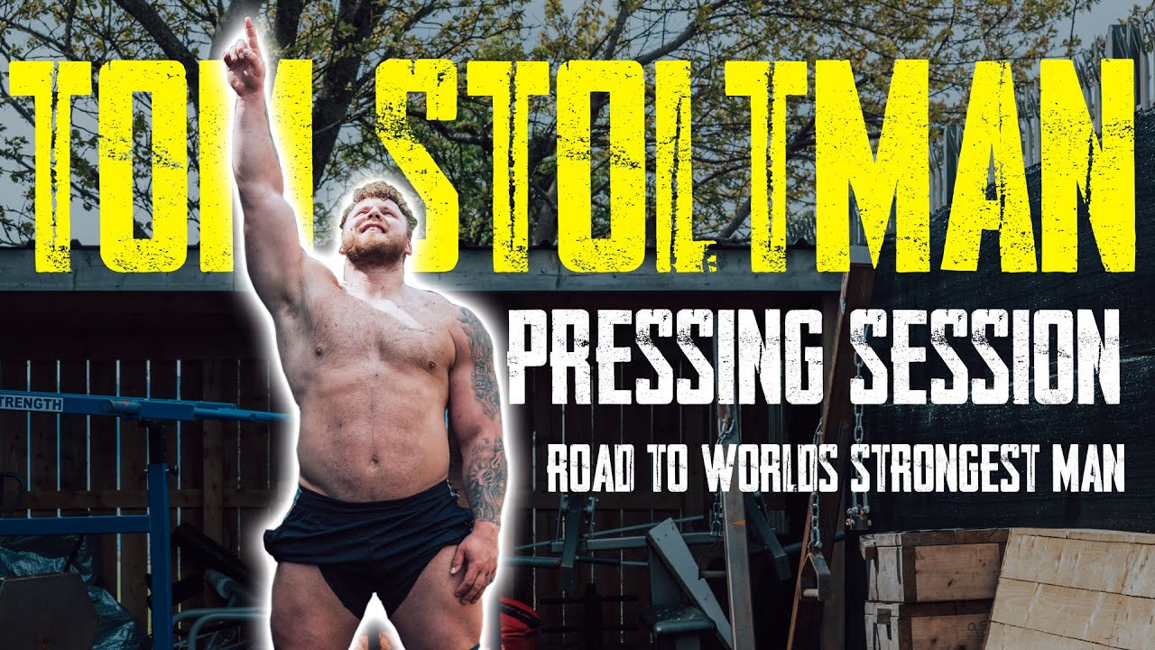 ROAD TO WORLD'S STRONGEST MAN | HEAVIEST PUSH PRESS I HAVE DONE ...