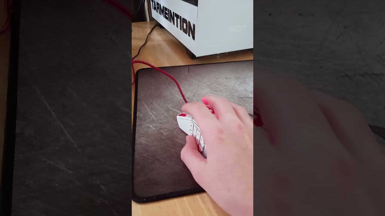 Using Tommyinnit hacker mouse on a cps tester #shorts - YouTube