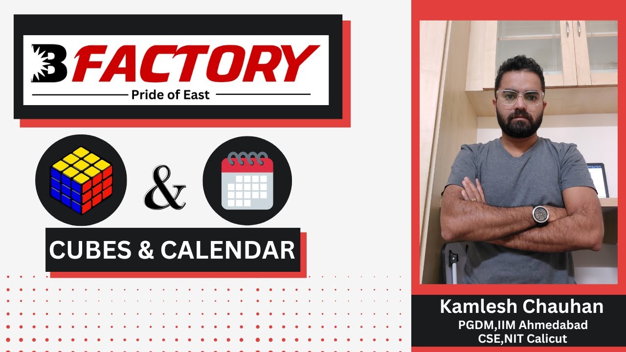 Cubes and Calendars - YouTube