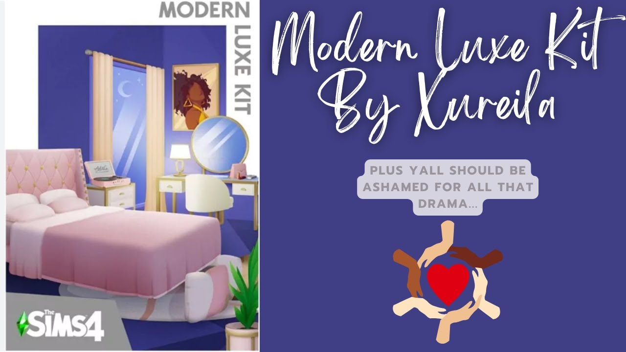The Sims 4 x Xureila Modern Luxe kit | + I tell my thoughts on the ...