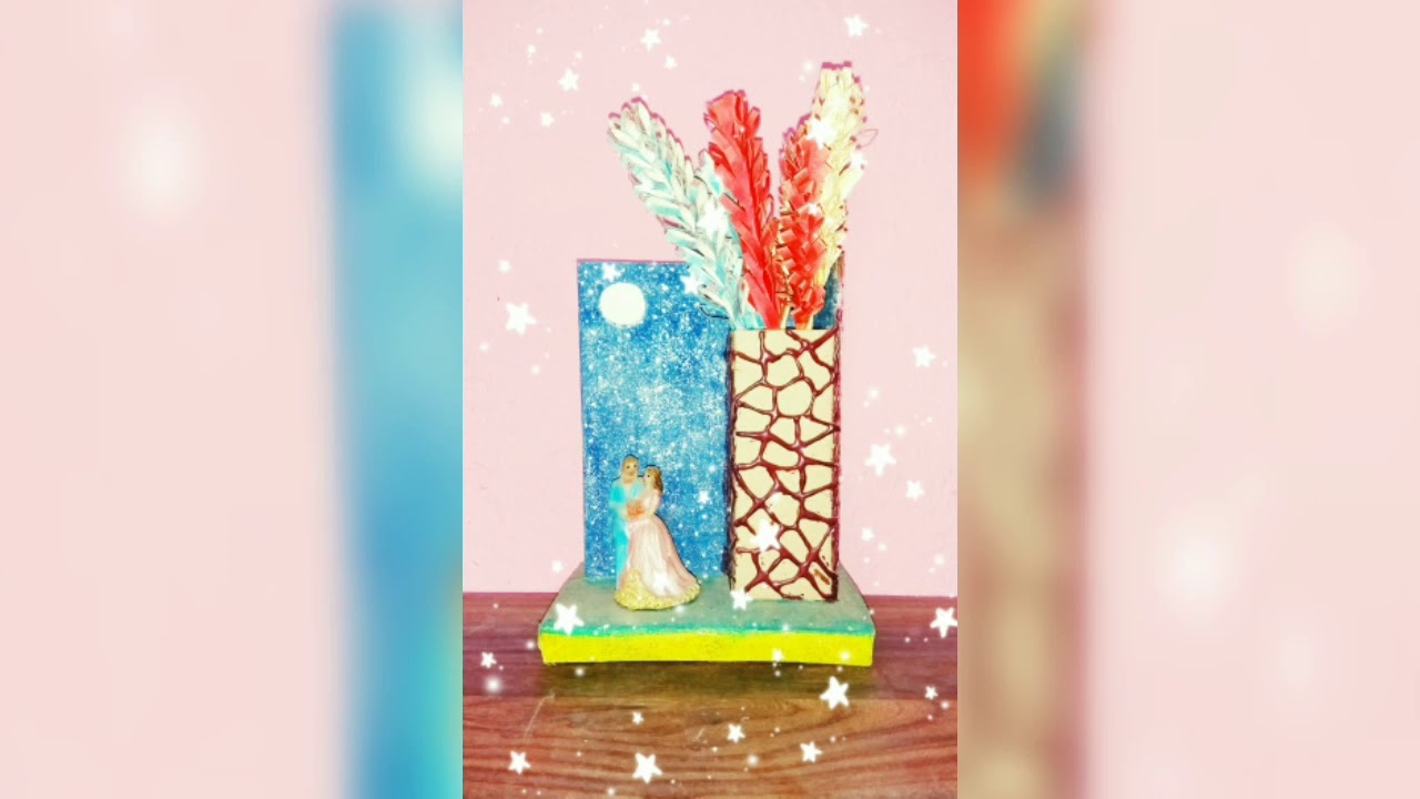 10 unique handmade showpiece ideas !! - YouTube