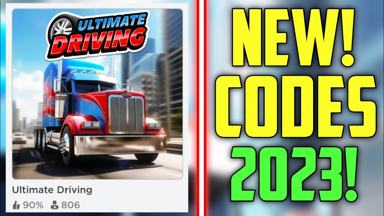 FUTURE CODES!! | *NEW* ROBLOX ULTIMATE DRIVING CODES 2023! - YouTube