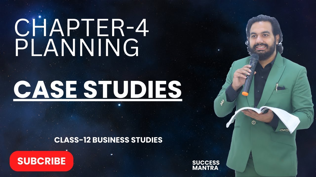 Case Studies | Chapter-Planning | Success Mantra -CA MANISH KALRA - YouTube