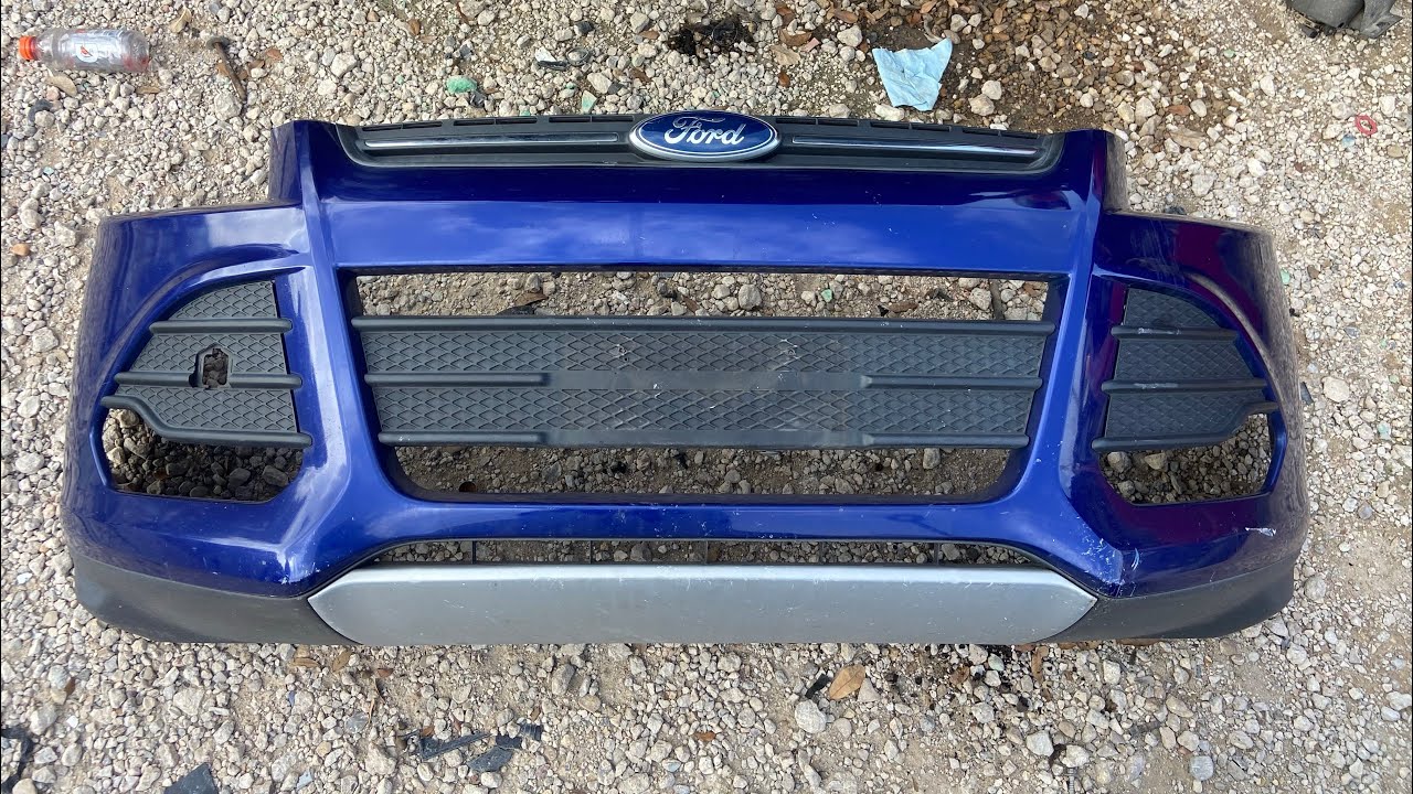 Ford Escape front bumper cover replacement - YouTube
