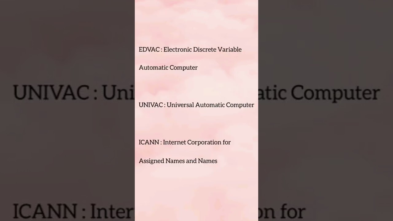 UGC NET | PAPER 1 | FULL FORMS | PART 5 - YouTube