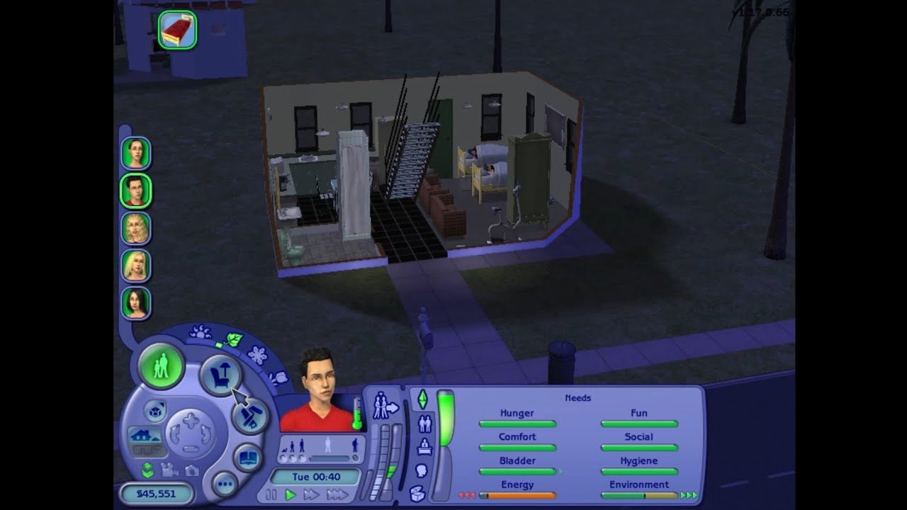 The Sims 2 Intro PC 2004 Razeen Trish Stratus Molly Holly Stacy Keibler ...