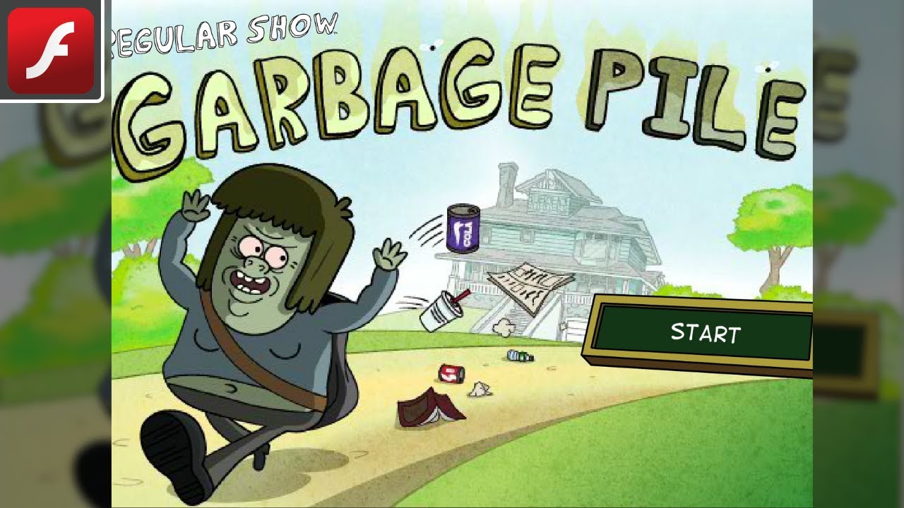 Garbage Pile | Flash Game | Full Game (No Commentary) - YouTube