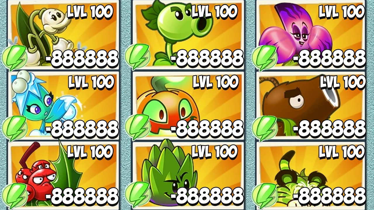 PvZ 2 Challenge - 45 Plants Max Level Power Up vs 5 Weasel Hoarder ...