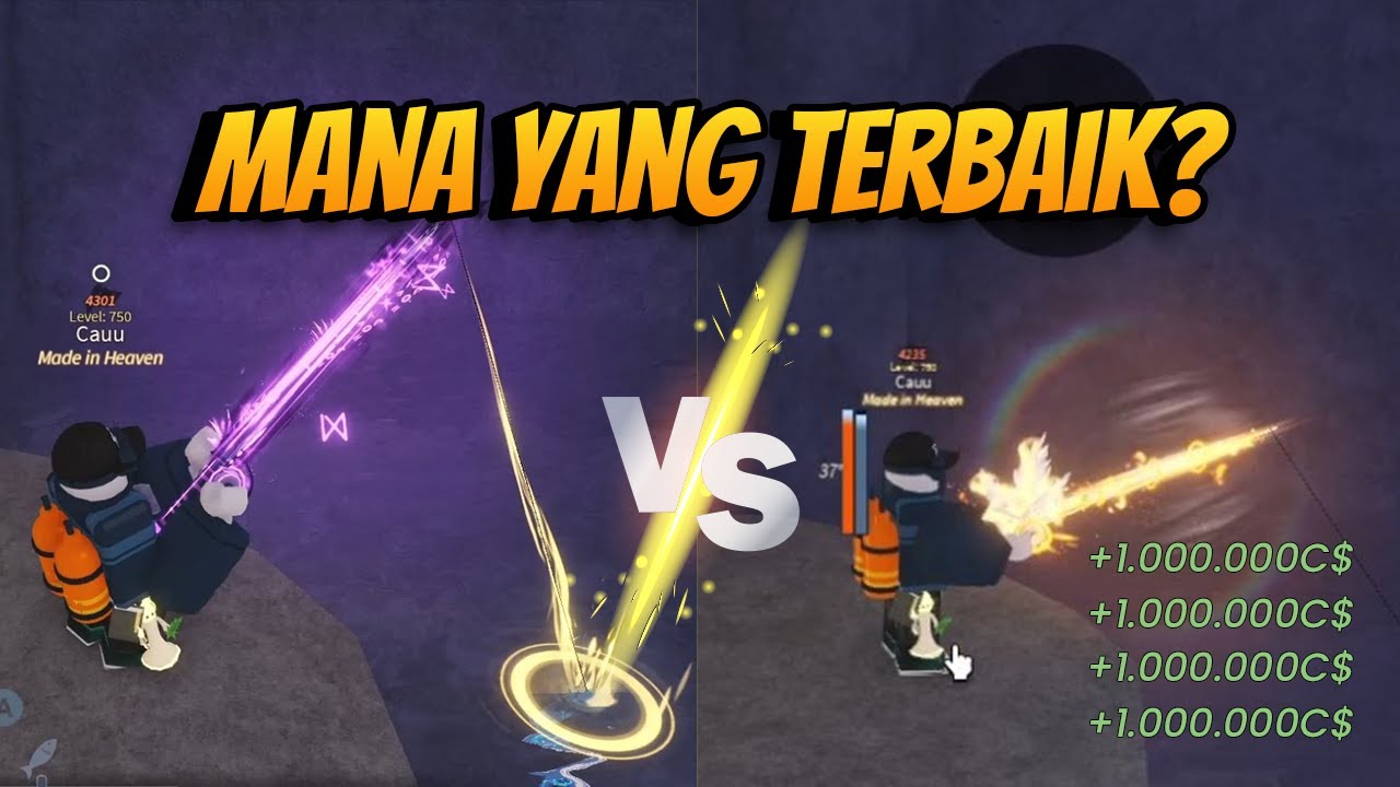 Fisch : Rotek Vs Heaven's Rod | Siapakah yang lebih baik dalam mencari ...