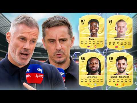 Picking the BEST PL players in each position! | Neville & Carragher vs EA FC 27 Ratings 🏅