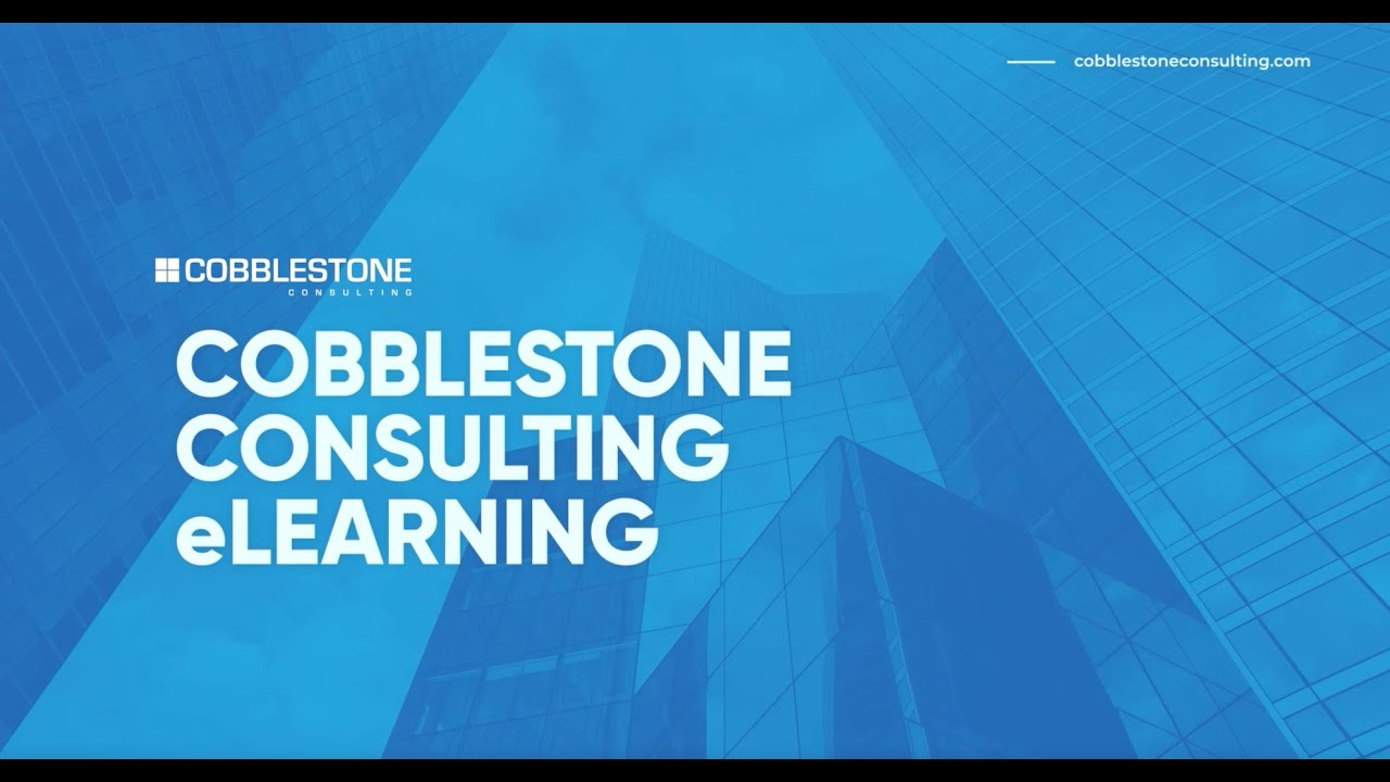 Cobblestone eLearning Sales Video - YouTube