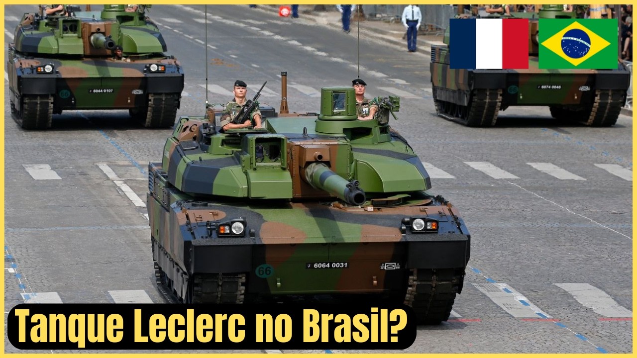 Tanque Francês Para o Brasil? Seria o MBT Leclerc Uma Boa Opção? - YouTube