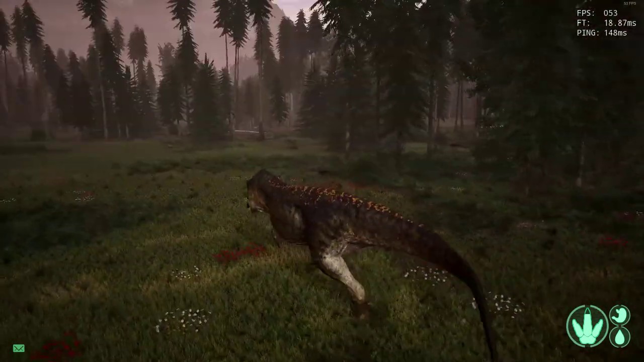 The Isle Adult T Rex Gameplay No Commentary Youtube