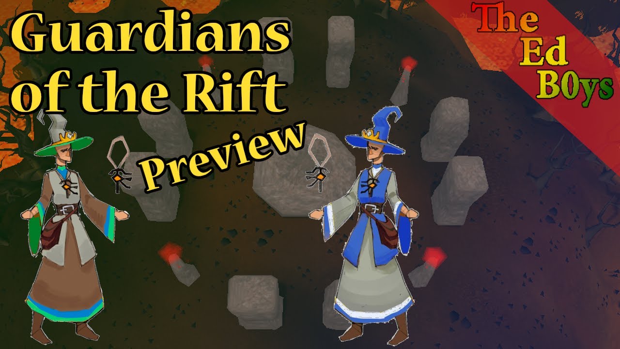New Runecrafting Method? | OSRS Guardians of the Rift Runecraft Boss ...
