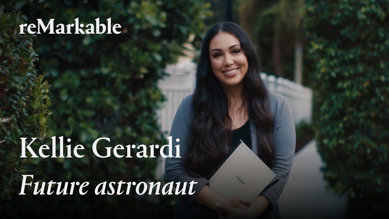 My reMarkable: future astronaut Kellie Gerardi. - YouTube