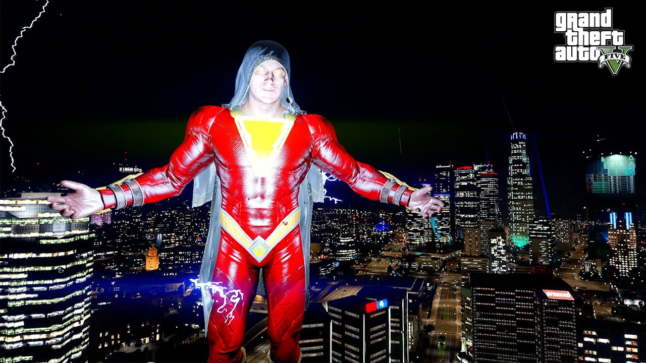 SHAZAM! Thor Script GTA 5 - YouTube