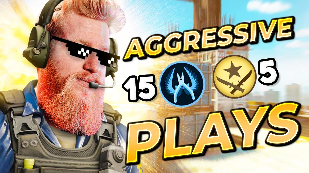 We are the most AGGRESSIVE Team in CSGO - YouTube