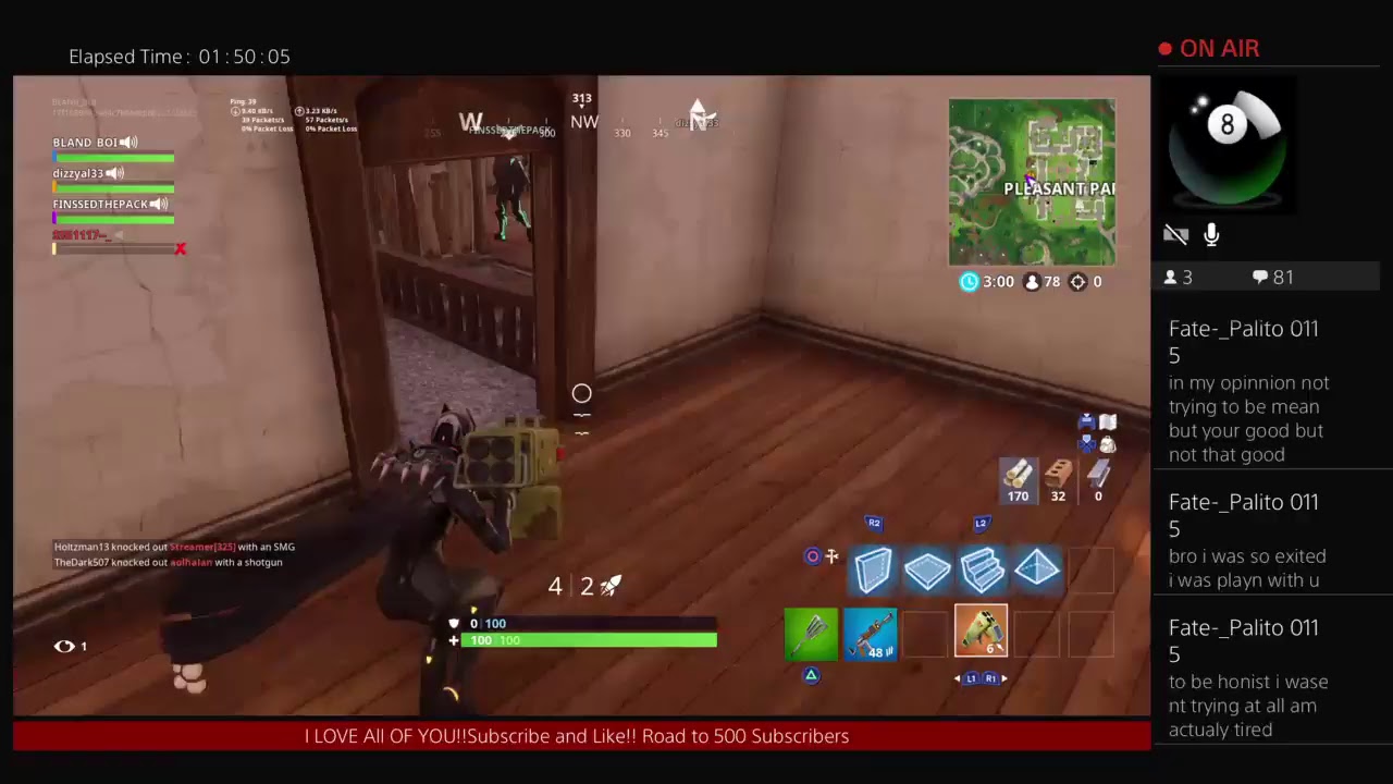 Fortnite Live/Road to 500 Subs!! - YouTube