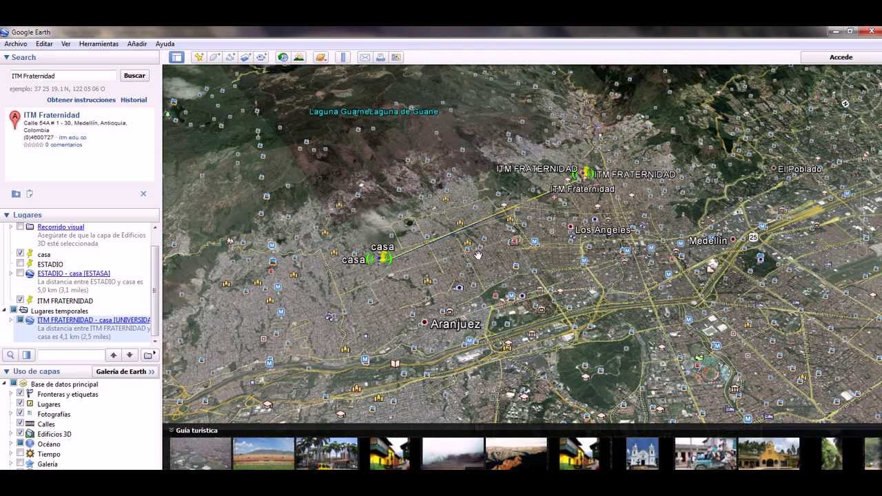GOOGLE EARTH + RADIO MOBILE - YouTube