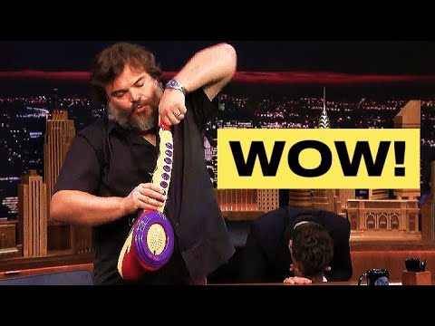 Unleashing the SaxoBoom Magic with Jack Black #funny - YouTube