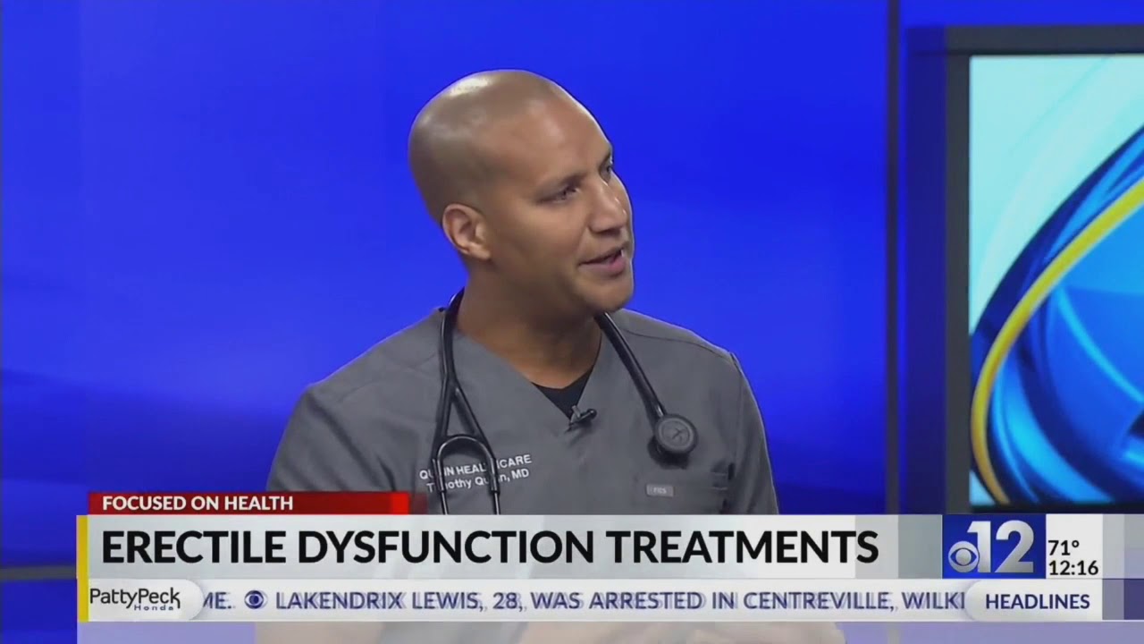 Dr. Timothy Quinn Erectile Dysfunction Interview - YouTube