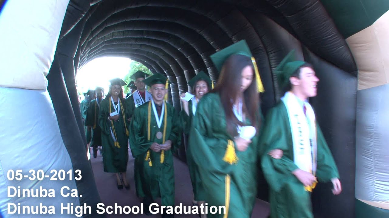 2013 Dinuba High School Graduation - YouTube