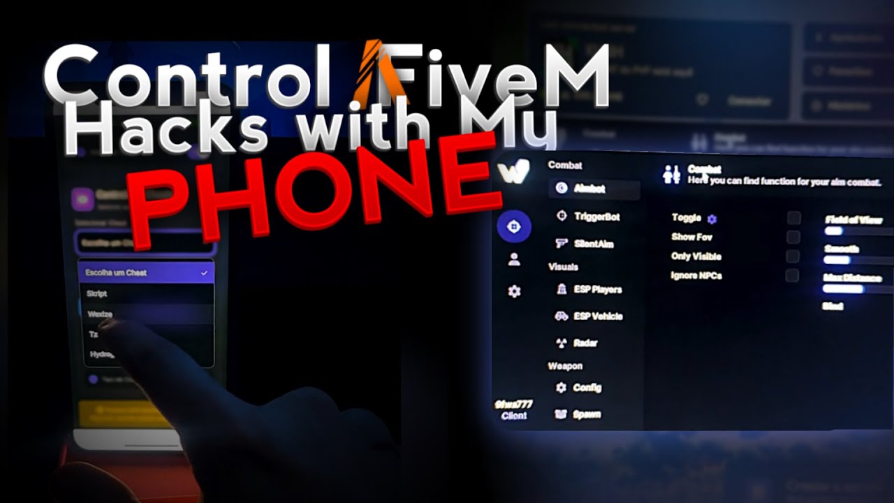 How to Use FiveM Hacks from Your PHONE (2025 Working Method) - YouTube