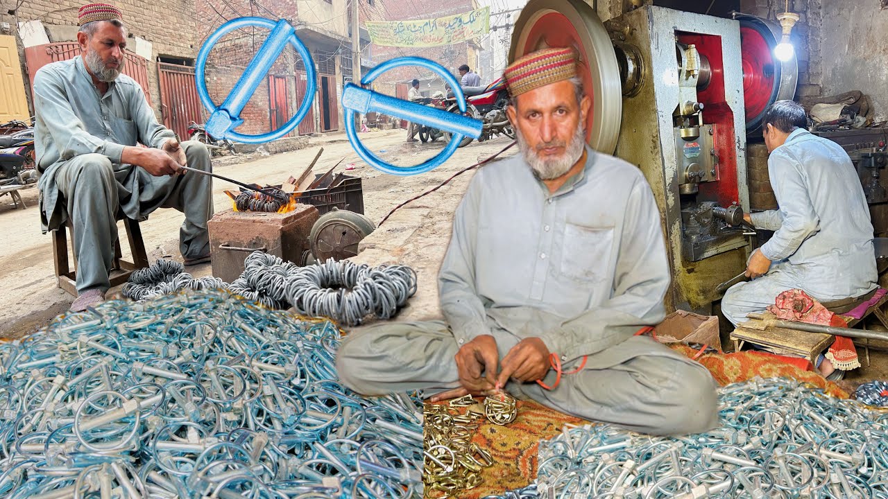 Incredible Manufacturing Process of Making Tractor Lock pins in a ...