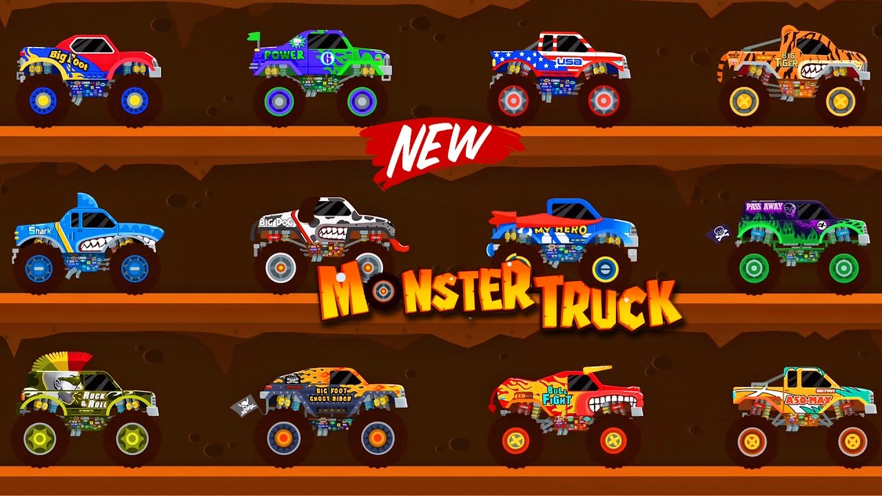Monster Truck Go Racing Truck - YouTube